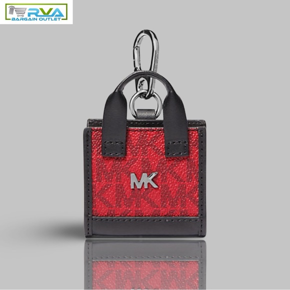 Michael Kors | Tablets & Accessories | Michael Kors Micro Signature Logo Case For Apple Airpods ...